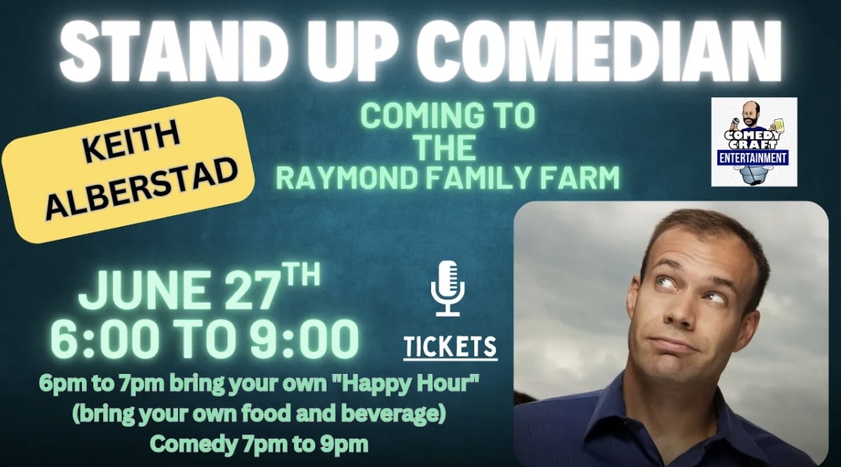 Comedy At The Farm | Raymond Family Farm - Discover New Hartford, CT